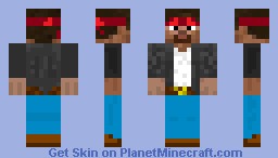 Biker *REDO* Minecraft Skin