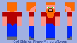 Bill the miner Minecraft Skin