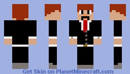 Bill in suit Minecraft Skin