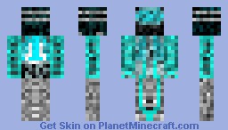 Bionic Cyberpunk Minecraft Skin