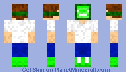 My old character Minecraft Skin