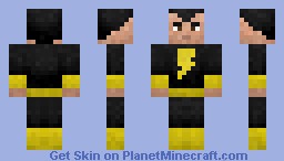 Black Adam Minecraft Skin