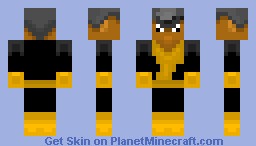 Black Adam Minecraft Skin