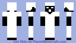 Black And White Minecraft Skin