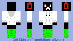 Black Creeper! Minecraft Skin