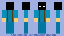 Black Mask Minecraft Skin