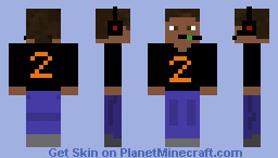 Black Ops 2 COD caster Minecraft Skin