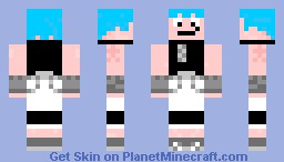 Soul Eater - Black Star Minecraft Skin