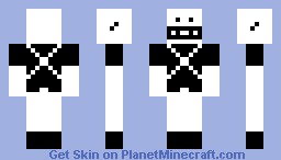 Black_White Minecraft Skin