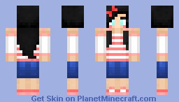 Cute&Bows Minecraft Skin