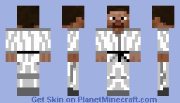 Black belt steve Minecraft Skin