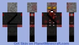 (Black ops) Nazi zombie Minecraft Skin