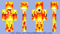 Blaze Minecraft Skin