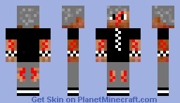Bleeding Dude Minecraft Skin