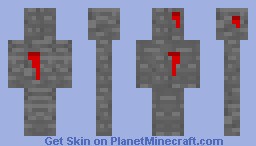 Bleeding Stone Minecraft Skin