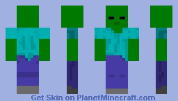 Block Zombie Minecraft Skin