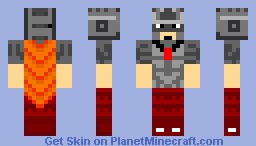 Runescape Character Minecraft Skin