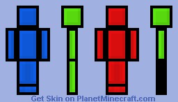 blocky blocks Minecraft Skin