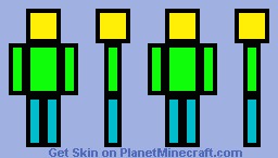 Ore Man Minecraft Skin