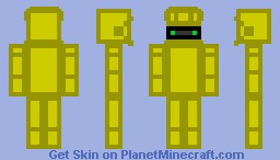 RPG-Blocky Golden Knight Minecraft Skin