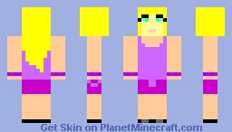 Blond Runner Minecraft Skin
