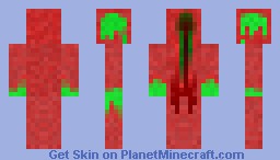 Blood Slime Minecraft Skin
