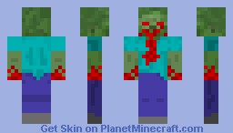 Zombie Horror Skin Minecraft Skin