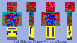 Bloody Zombie Minecraft Skin