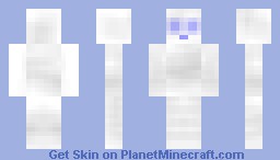 Blue Ghost Minecraft Skin