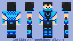 Blue Ninja Minecraft Skin