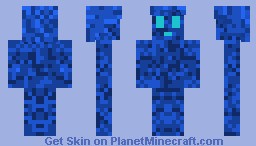 Blue Guy Minecraft Skin