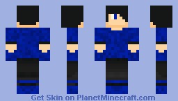 Blue Dude! Minecraft Skin