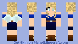 Blue Angel Minecraft Skin