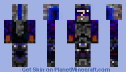 Blue Champion Minecraft Skin