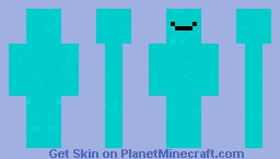 Blue Derp Minecraft Skin