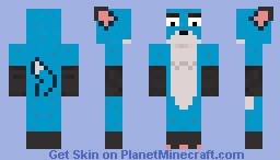 Blue Fox Minecraft Skin