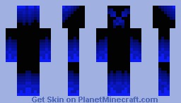 Blue Fire Minecraft Skin