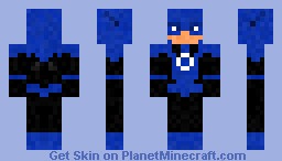 The Flash (Blue Lantern) Minecraft Skin
