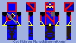 Blue Ninja Minecraft Skin