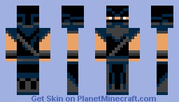 Blue Ninja Minecraft Skin
