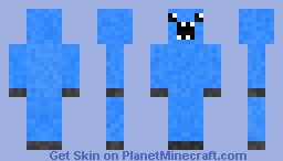 Blue Thing Minecraft Skin