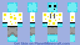 Blue Slime Minecraft Skin