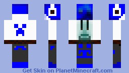 Random Blue dude Minecraft Skin