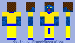 Blue Monster Minecraft Skin