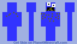 Blue Monster Minecraft Skin