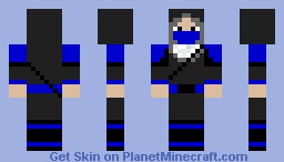 Blue ninja Minecraft Skin