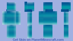 Blue Blend (Color Blend Series) Minecraft Skin