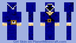 Blue Wizard Minecraft Skin
