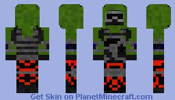 Black Ops 2 Heavy Merc Minecraft Skin