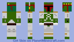 Boba Fett Minecraft Skin